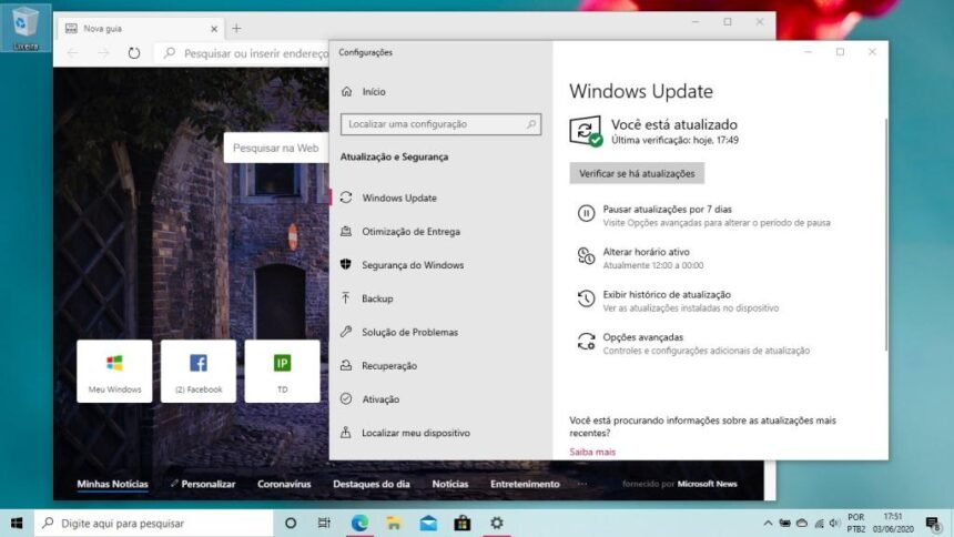 Novo Microsoft Edge está sendo lançado para todos via Windows Update